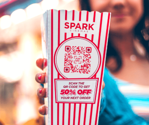 QR Codes on Cinema Advertising | QR Code Generator